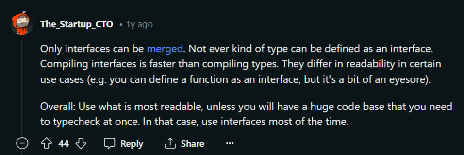 Interfaces Vs Types In Typescript Compare Which One To Choose
